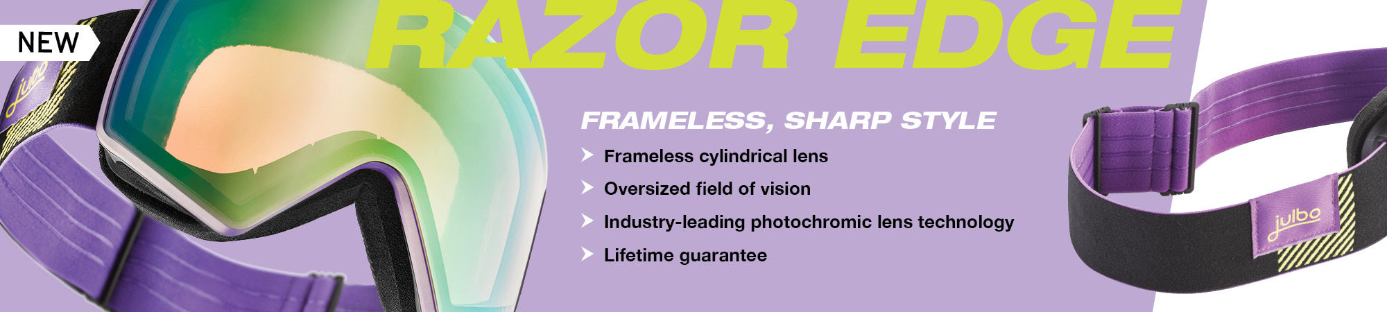 Julbo Razor Edge Goggles | Ultimate Performance & Clarity for Skiing ...